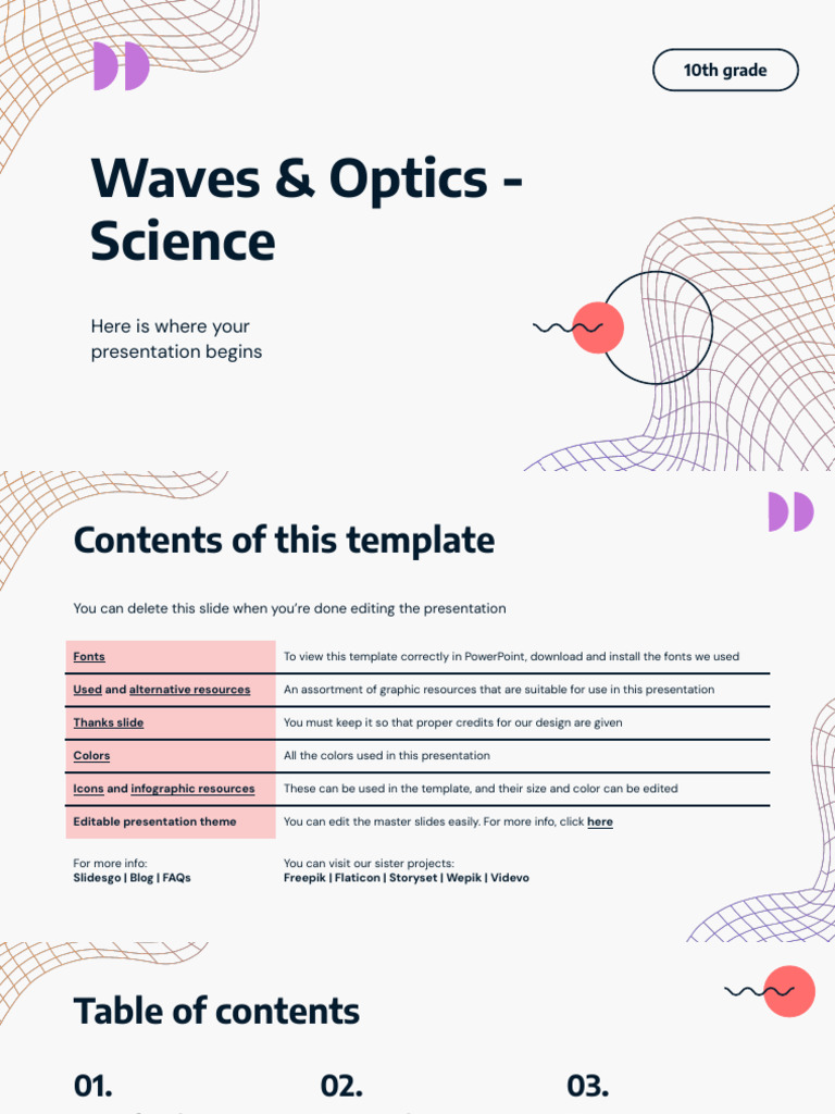 Physics Template 1 | PDF | Light | Electromagnetic Spectrum