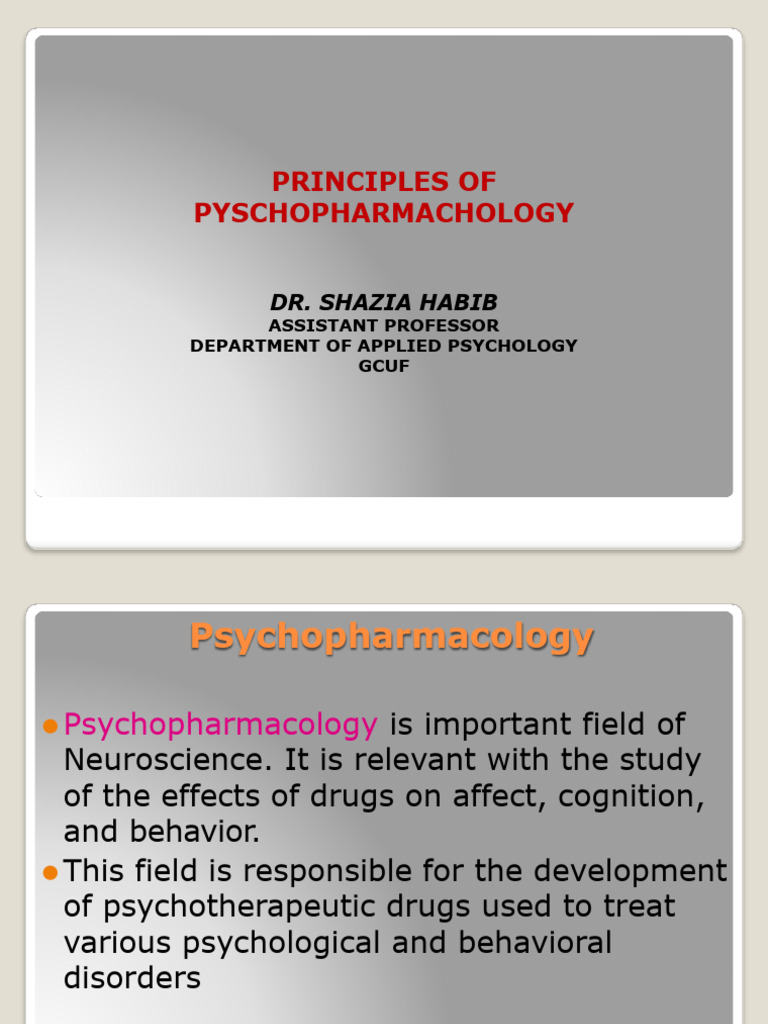 Pharma Lecture 3 Drug Based Concepts and Mechanisms | PDF | Neurotransmitter | Chemical Synapse