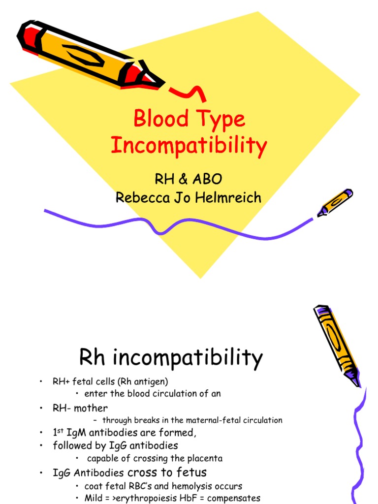 Blood Type Incompatibility | PDF | Self-Improvement | Science & Mathematics