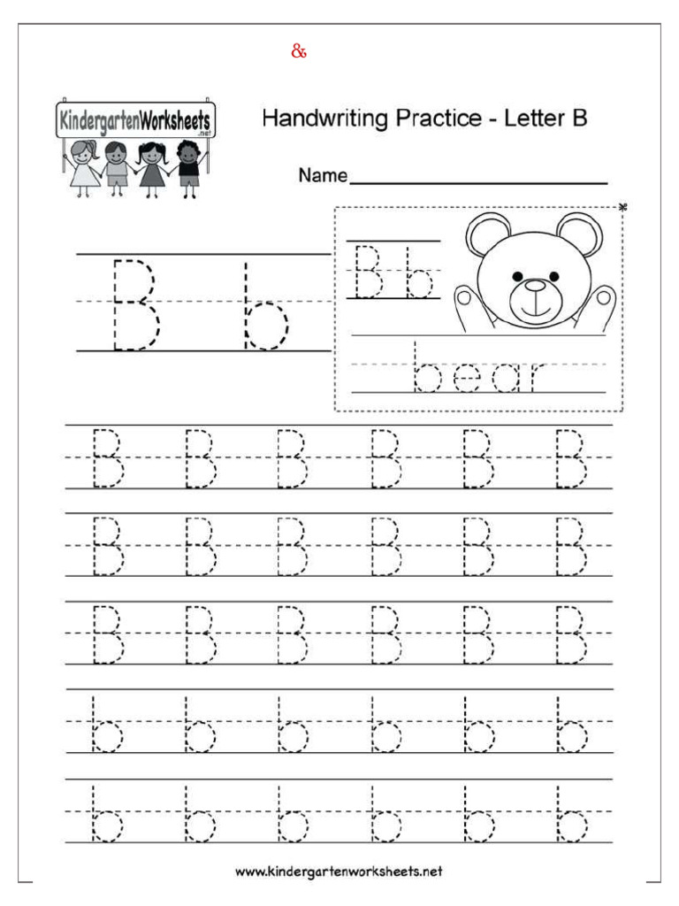 Letter BB Practicing Writing | PDF | Language Arts & Discipline ...