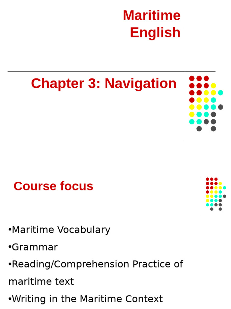 Chapter 3 Navigation | PDF | Ships | Dredging