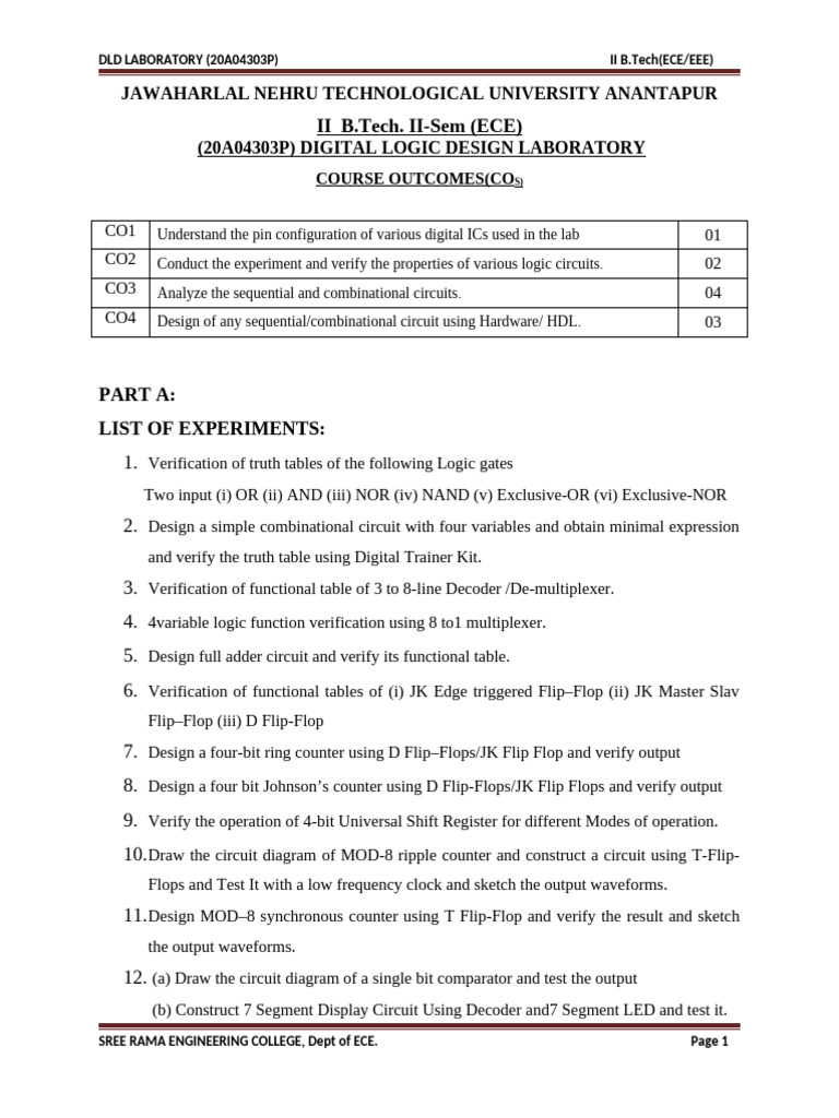 DCD Manual | PDF | Logic Gate | Electronic Design