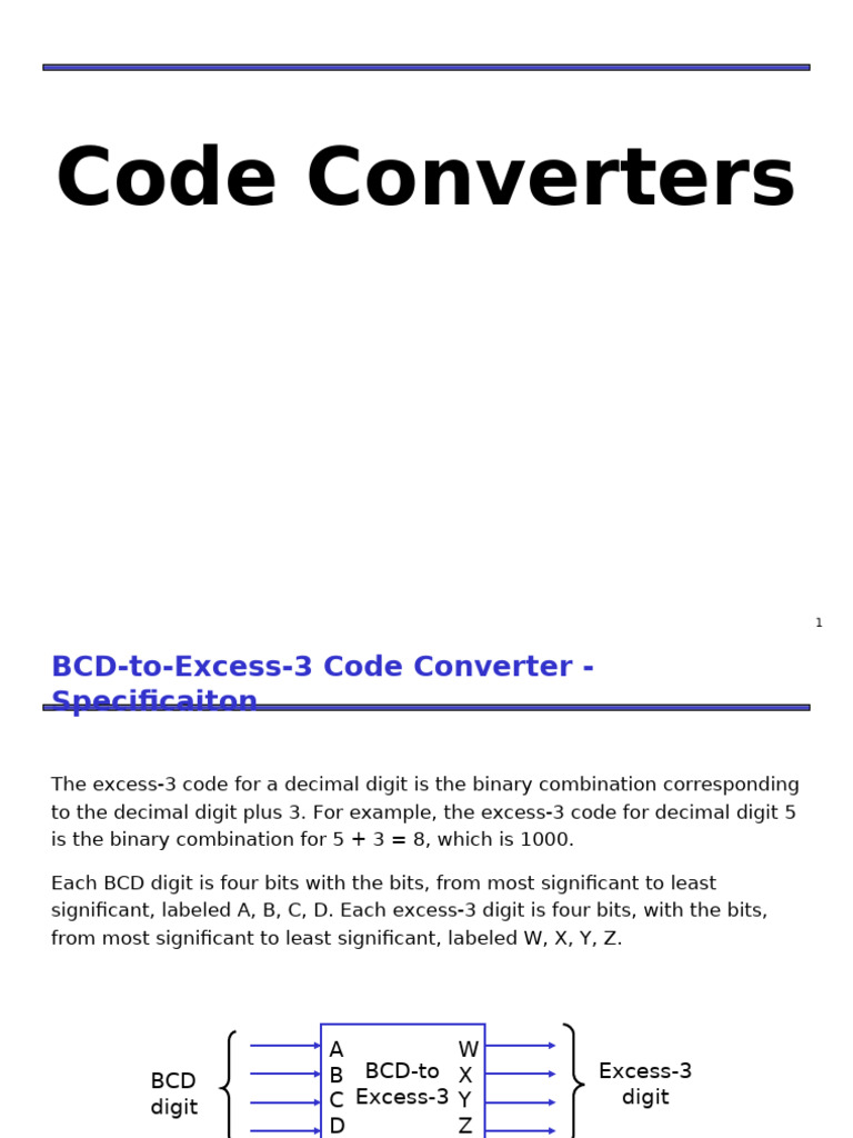 BCD to Gray Code Converter Guide | PDF | Binary Coded Decimal | Arithmetic