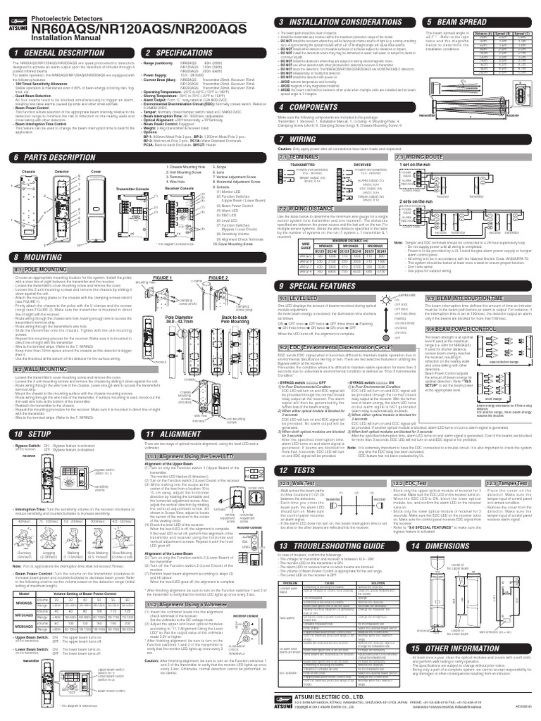 Manual Instalación | PDF | Switch | Sensor