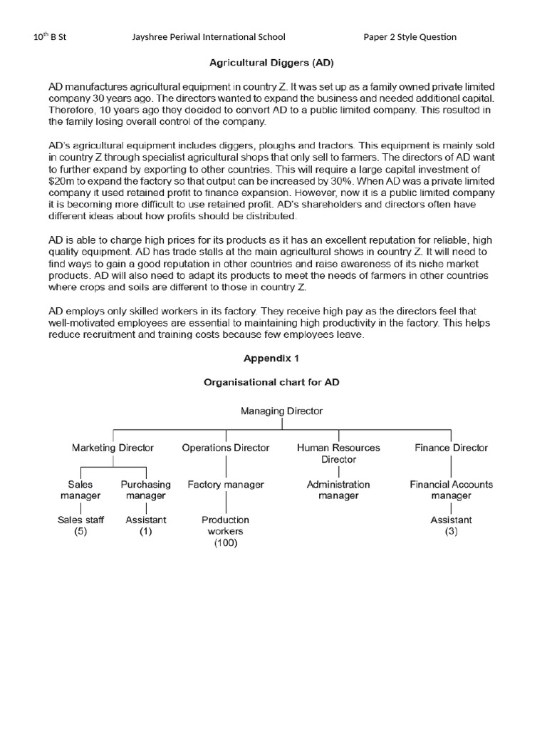 Unit 5 Revision P - 2 Style | PDF