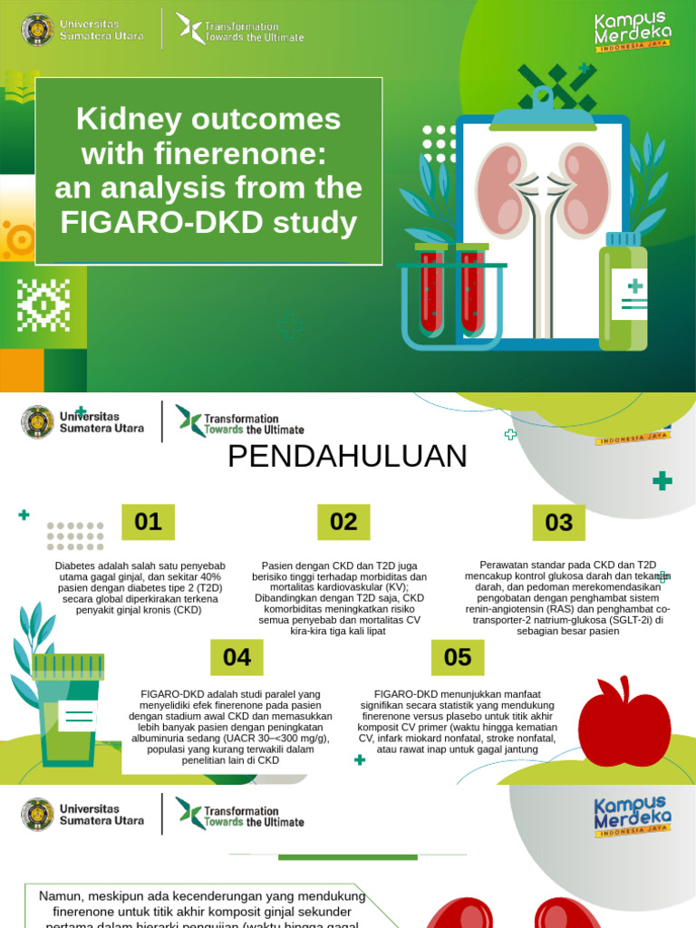 Finerenone dan Hasil Ginjal pada CKD T2D | PDF