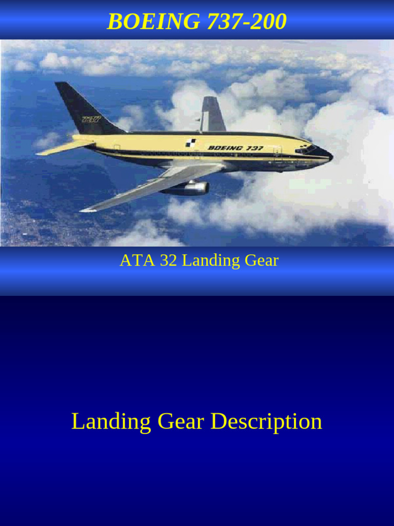 Presentación Unidad 3 - Landing Gear | PDF | Landing Gear | Brake