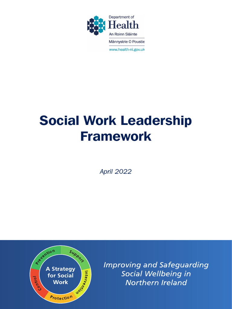 Social Work Leadership Framework Final Version 15 April 22 | PDF ...