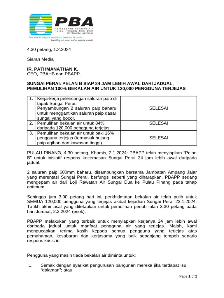 Pbapp Planb-Complete Planb 430PM BM | PDF