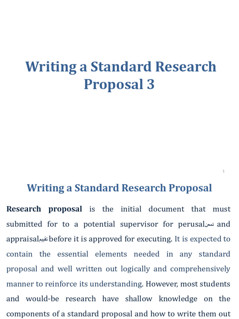 RM 03 Writing S. R.H Proposal | PDF | Methodology | Quantitative Research