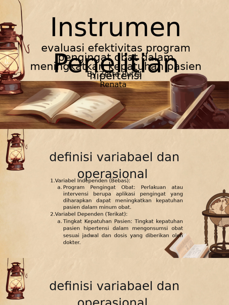 Instrumen Penelitian Zetta | PDF | Pengembangan Diri