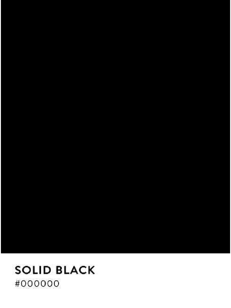 Solid Black | PDF