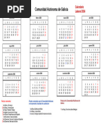 Calendario Escolar UAS 2025-2026 | PDF
