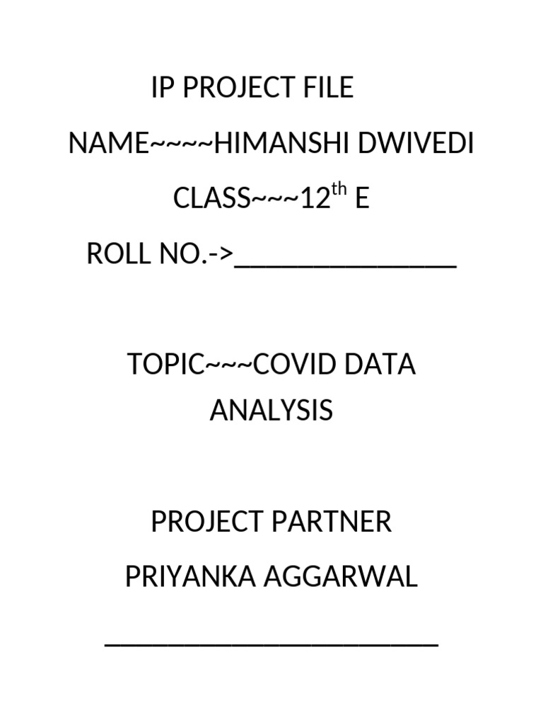 Ip Project Filecsv | PDF