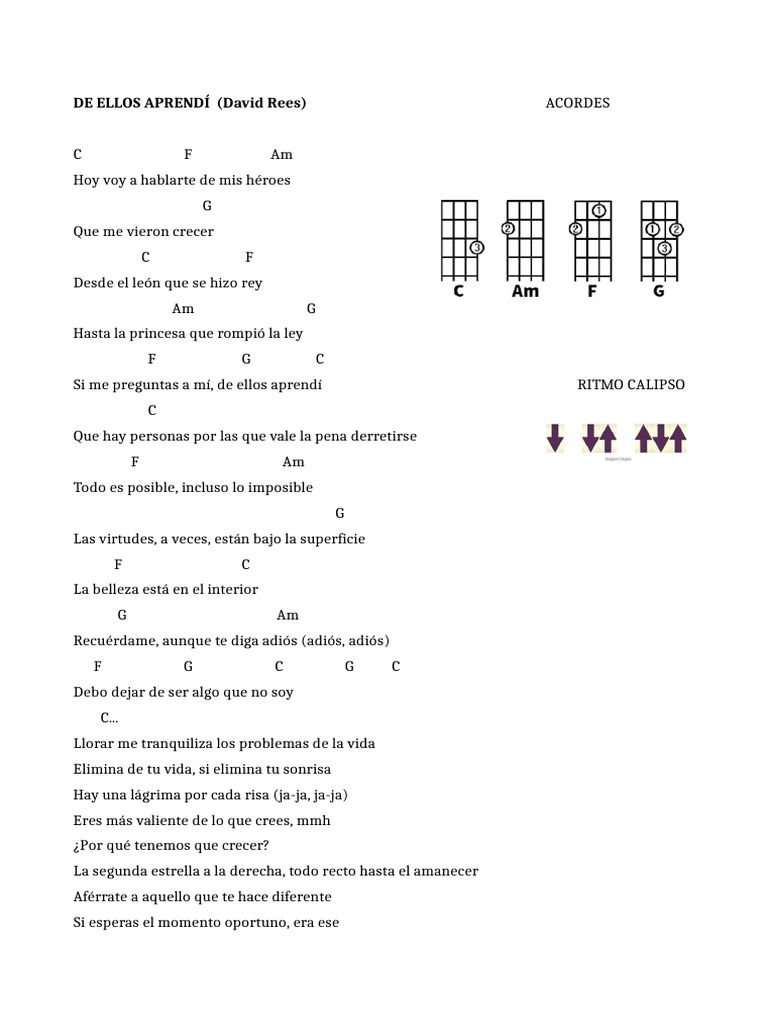 De Ellos Aprendí | PDF