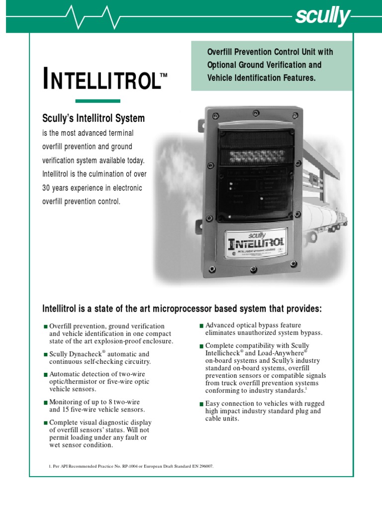 Intellitrol Specs | Electrical Connector | Cable