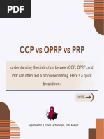 GMP GHP | PDF | Hygiene | Food Safety