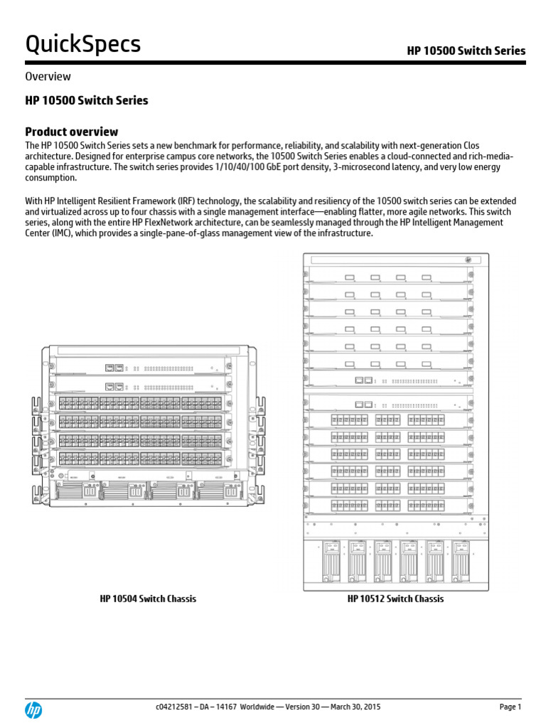 HP 10504 | PDF | Computer Network | Networking