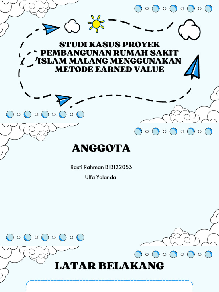Studi Kasus Proyek Pembangunan Rumah Sakit Islam Malang Menggunakan ...