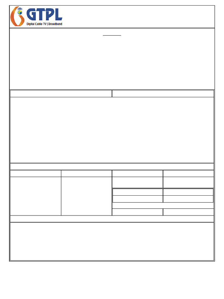 GTPL Broadband Tax Invoice Nov 2022 | PDF | Business | Finance & Money ...