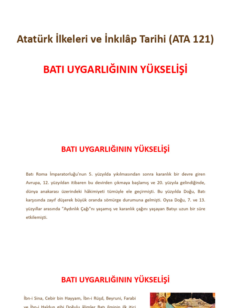 Ata121 02 Ders Og | PDF