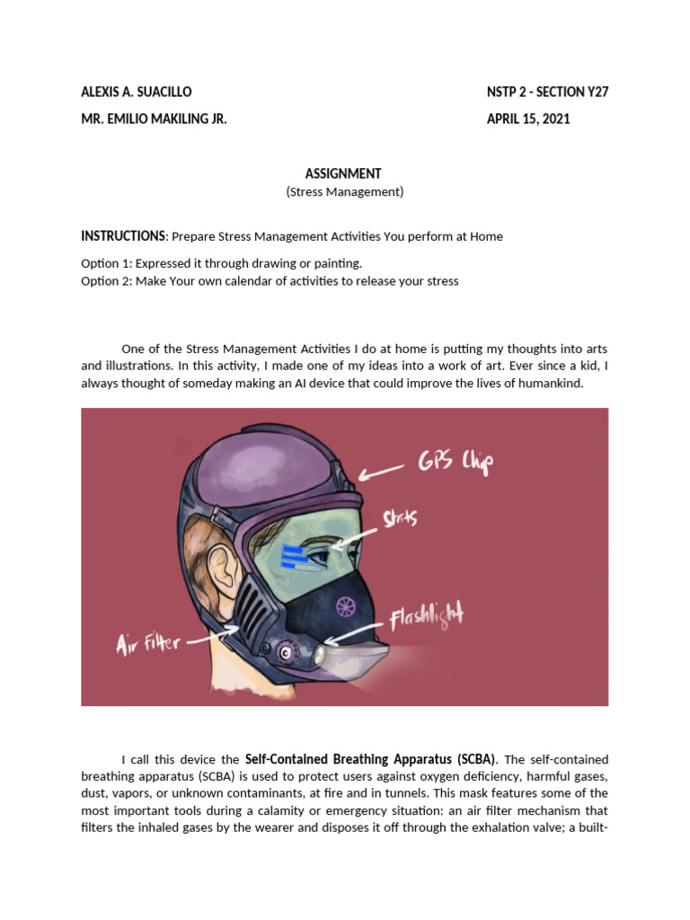 Assignment - Stress Management | PDF