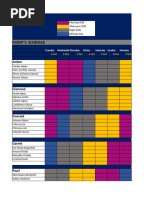 September Duty Roster 2025 | PDF