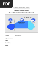 Consumer Arithmetic Formula Sheet | PDF