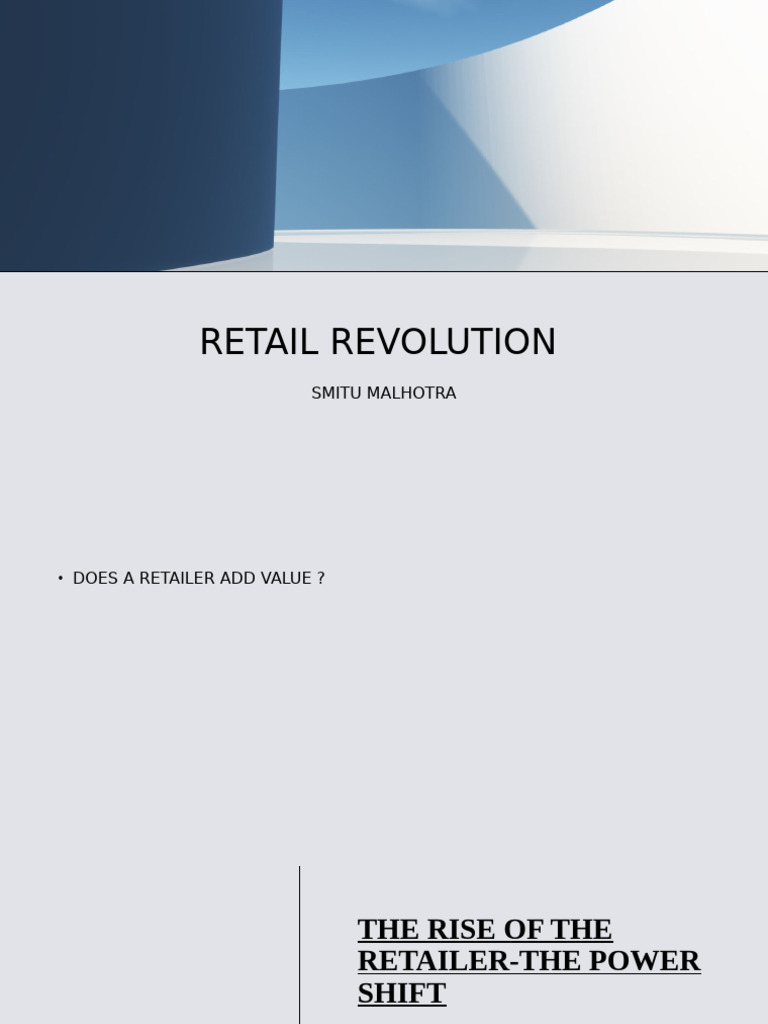 Session2 Retailrevolution | PDF | Business
