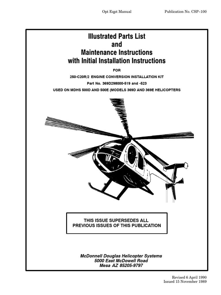 Csp-100 (250 c20r Engine Conv Ist Kit) - 022905 | PDF | Switch | Relay