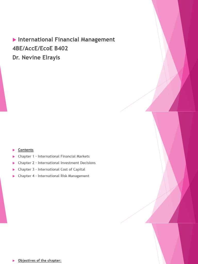 Lec 1 | PDF | Financial Markets | Market (Economics)