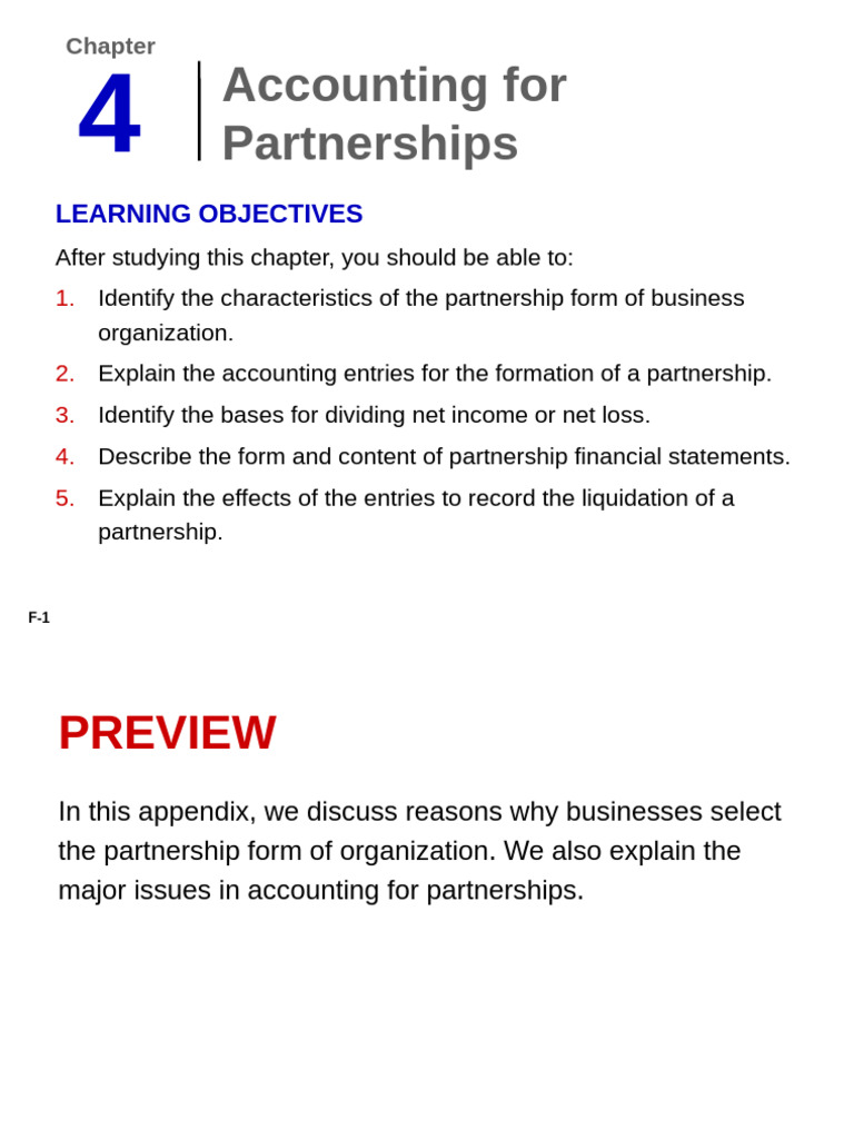Accounting for Partnerships Explained | PDF | Partnership | Debits And ...