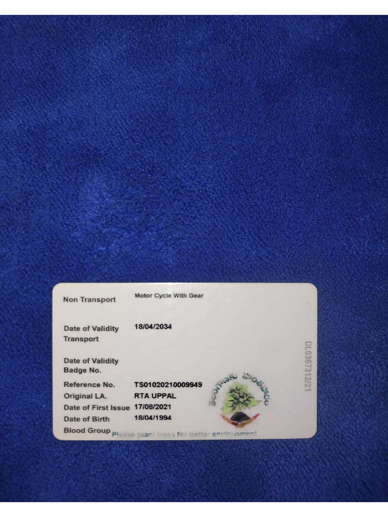 DL Front and Back | PDF