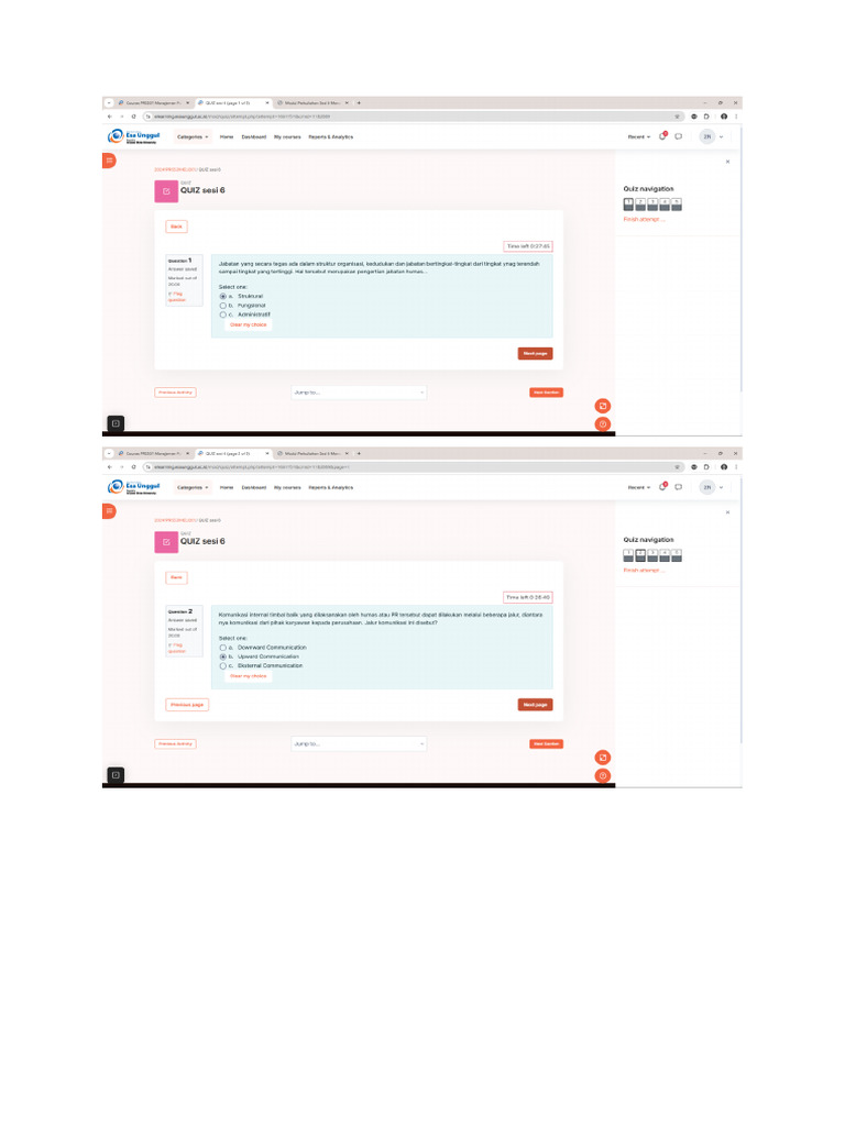 Manajemen PR - Quiz 6 | PDF