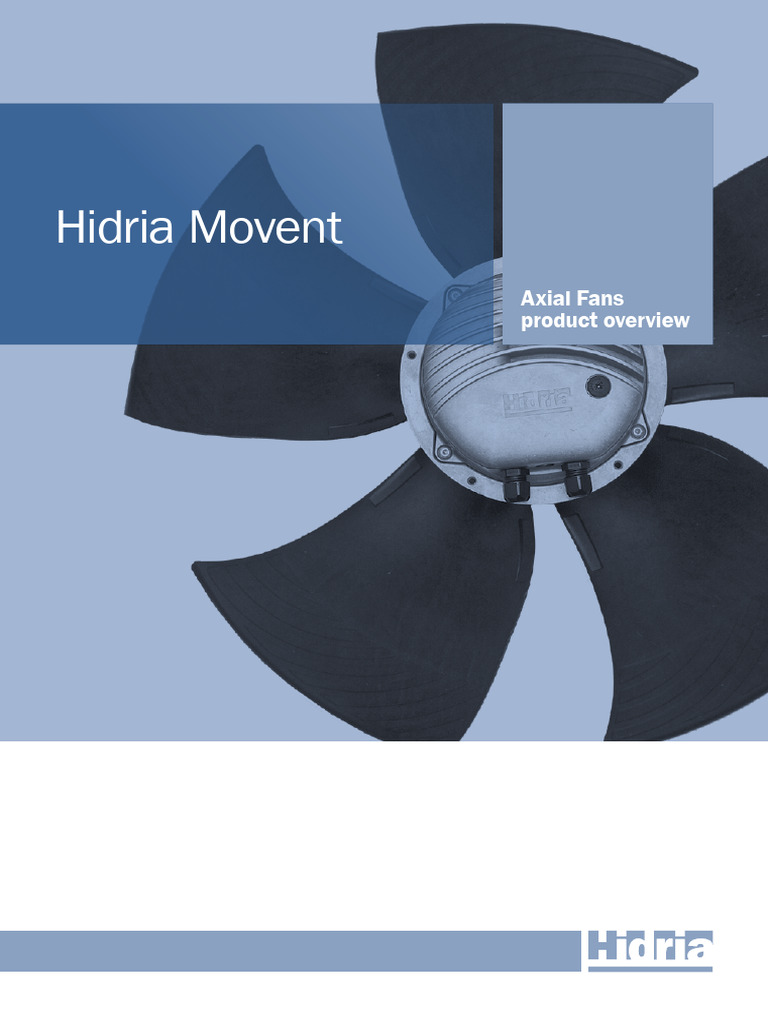 Hidria Movent Axial Fans Product Overview 2019 en | PDF | Building ...