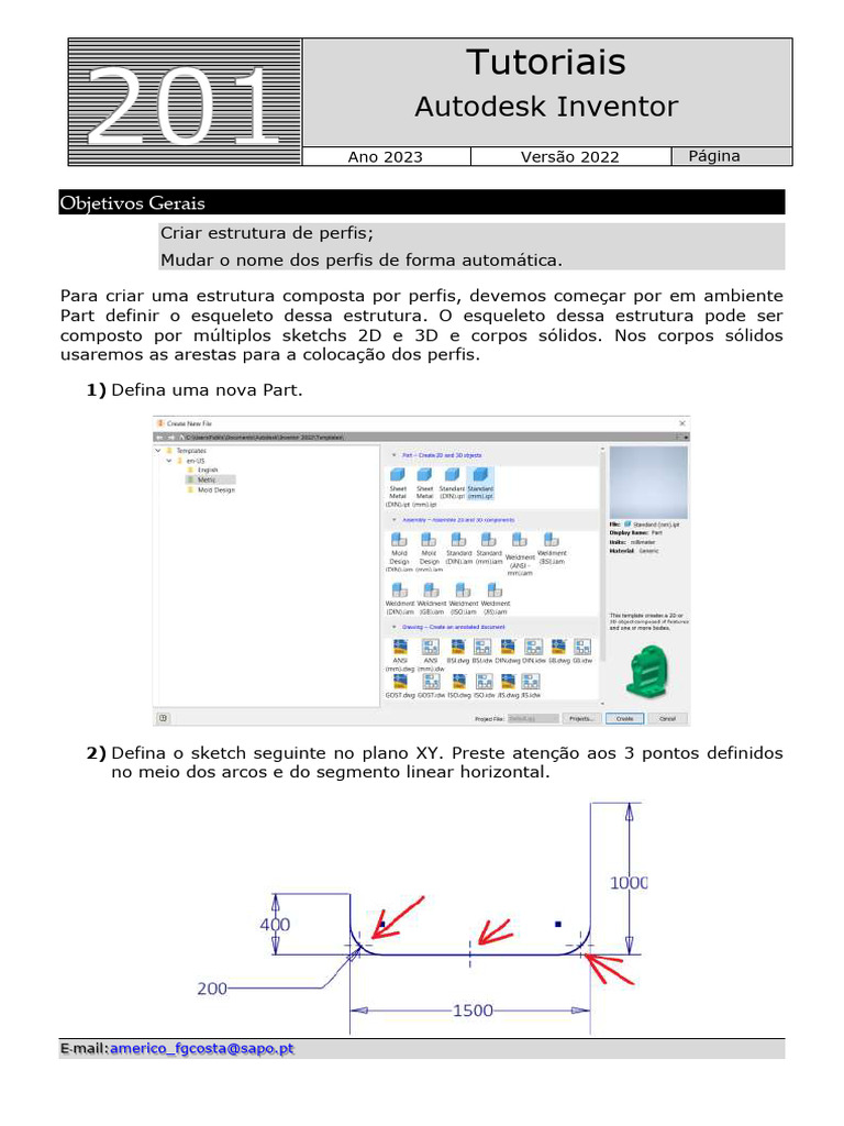 Estruturas Tubulares em Autodesk Inventor | PDF | Macro (Ciência da ...