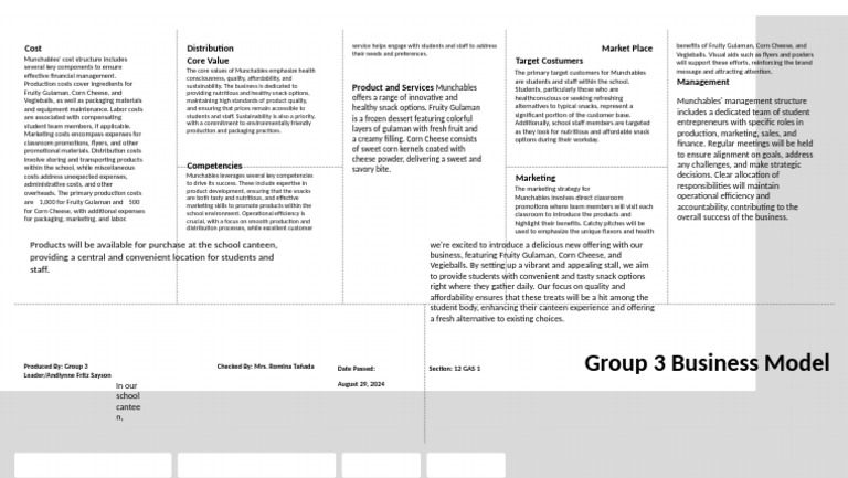 Business Model | PDF | Marketing | Business Economics