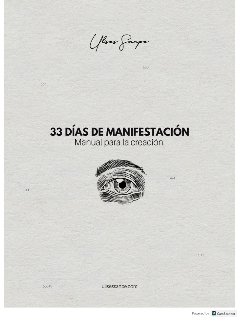 Dias de Manifestacion Manual para La Cre | PDF