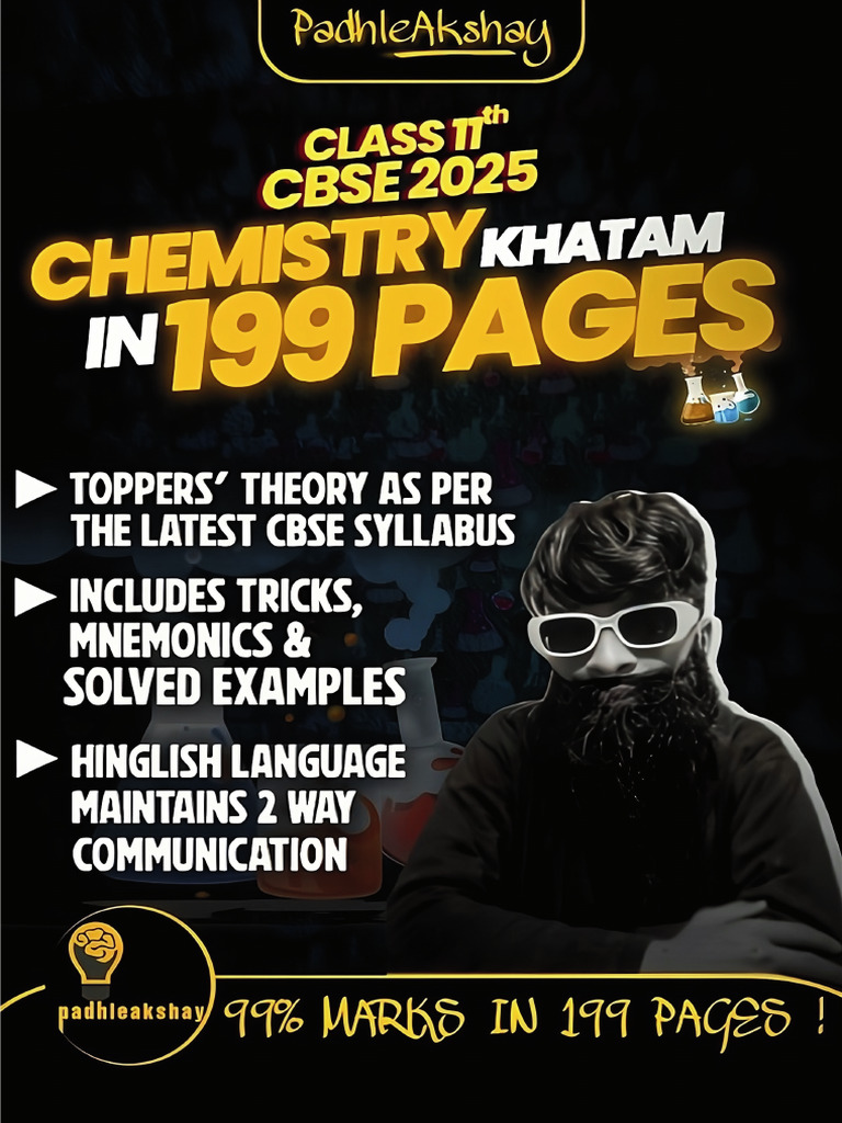 Class 11 Chemistry Notes PDF Download | PDF | Integral | Chemistry
