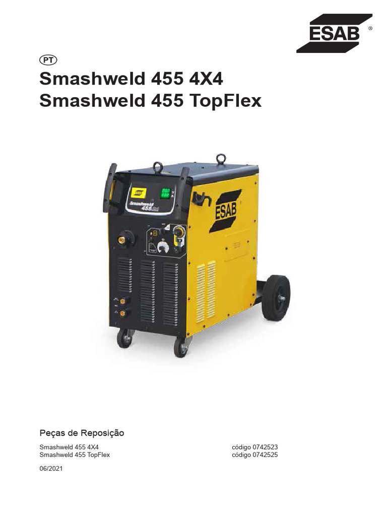 Smashweld 455 4x4-455TF - Spare Part List - Rev01 - PT-SP | PDF ...