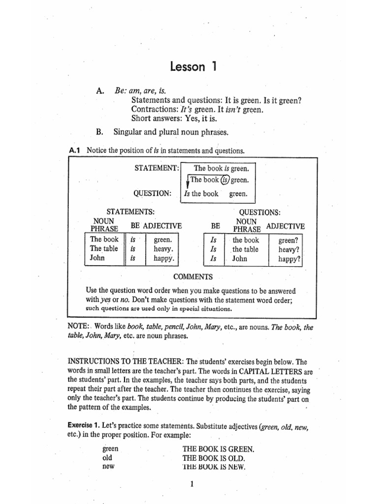 Modul English 1 | PDF