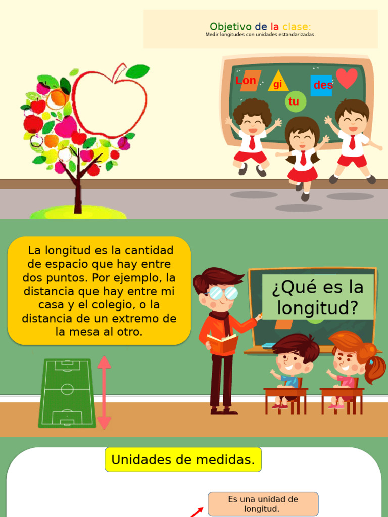 Medidas de Longitud: cm y m | PDF | Longitud | Unidades de medida