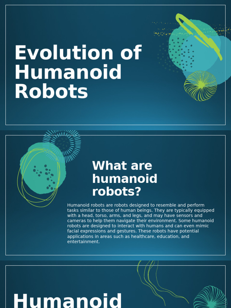Evolution of Humanoid Robots | PDF | Robot | Robotics