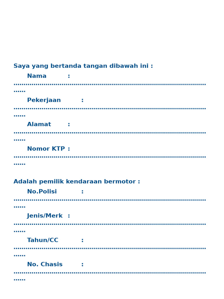 Isi Kop Surat Rodaa Mas | PDF