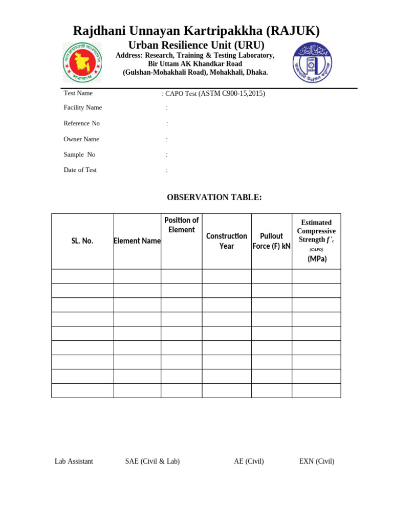 Tensile Test (ASTM D3039) | PDF | Concrete | Materials
