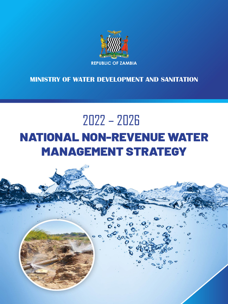 Zambia's Non-Revenue Water Strategy 2022-2026 | PDF | Water Supply ...