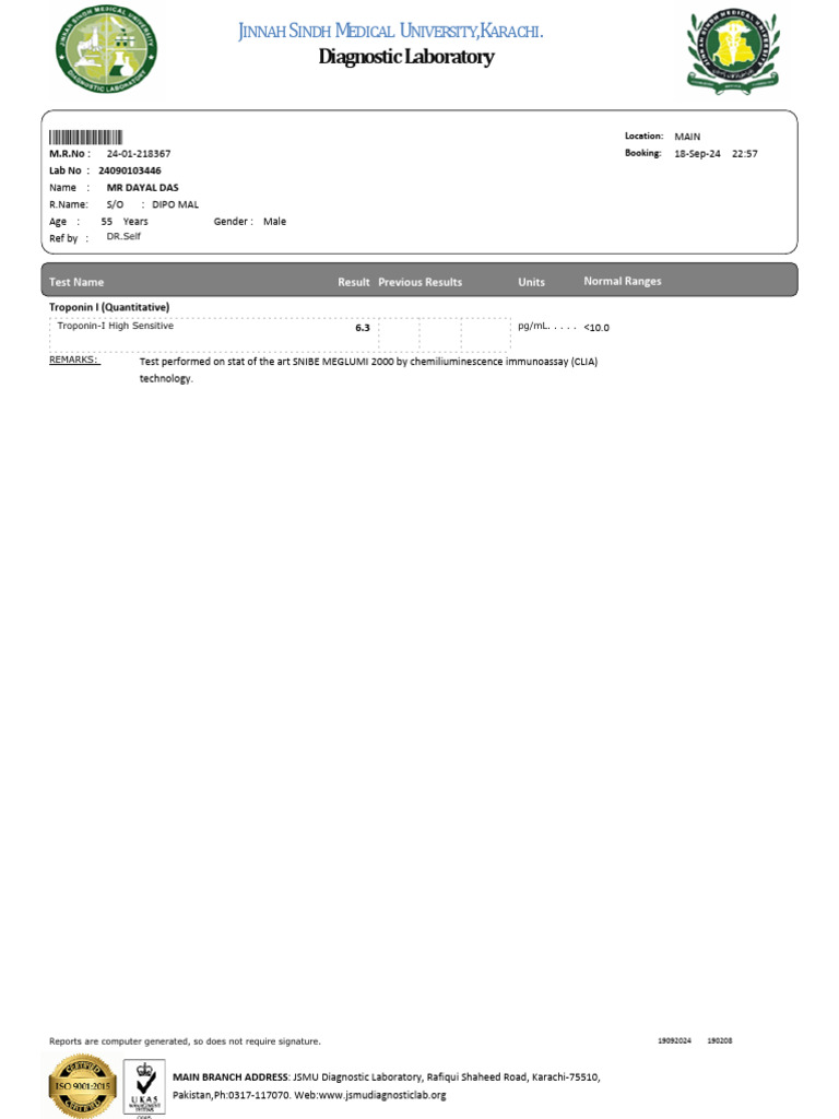 JSMU Online Lab Report Summary | PDF