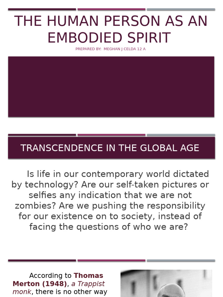 The Human Person As An Embodied Spirit | PDF | Moksha | Brahman