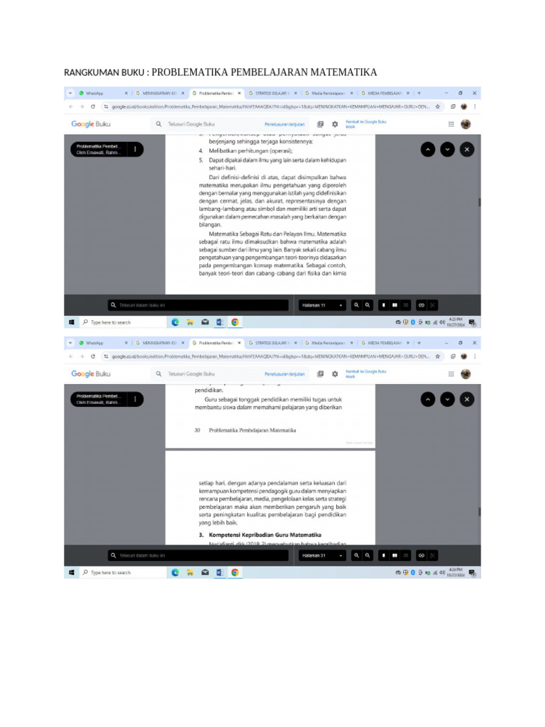 Rangkuman Buku Yang Di Lihat Di Google Books | PDF
