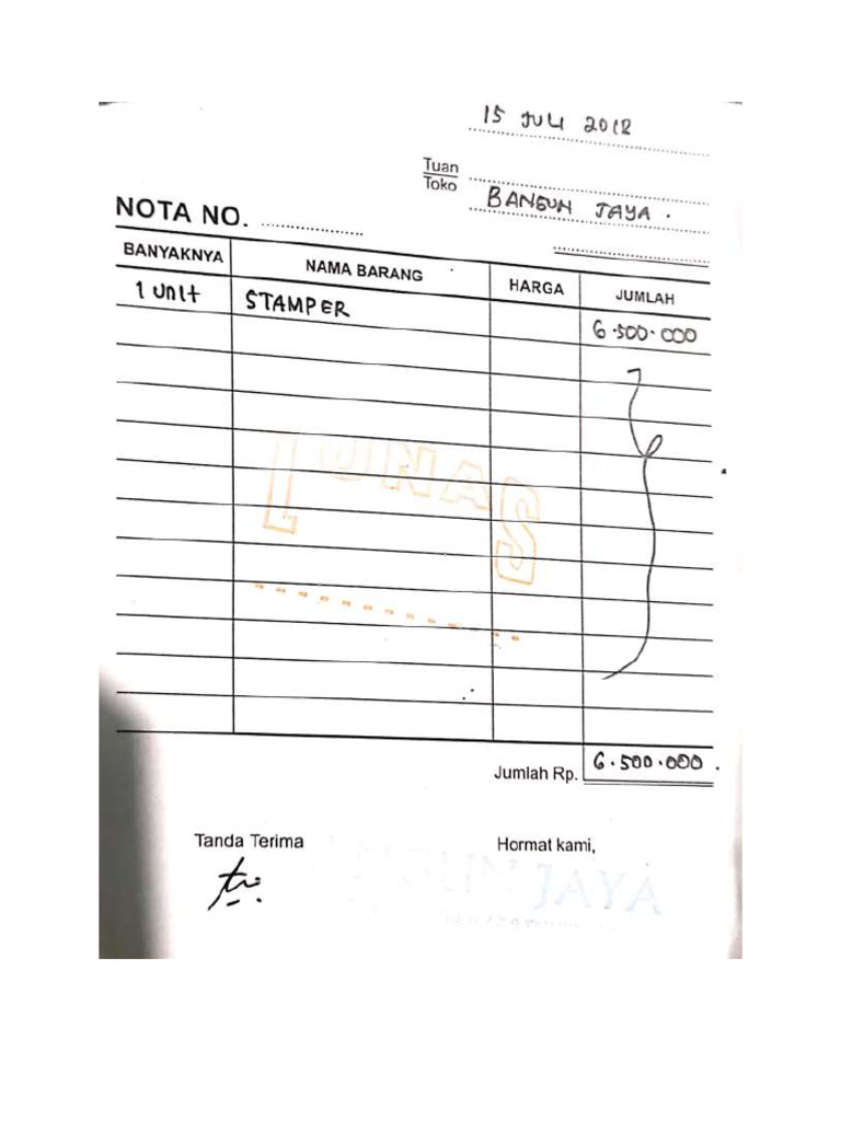 Nota Stamper | PDF